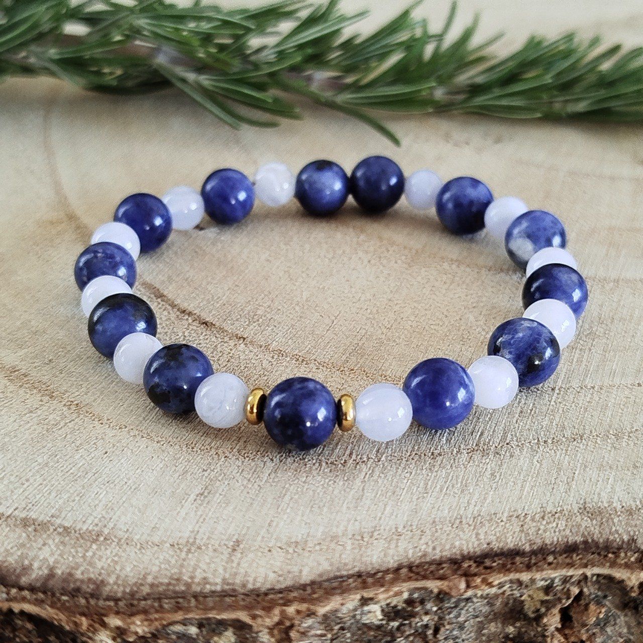 Bracelet " Communication " -www.lespierresdecorallie.com